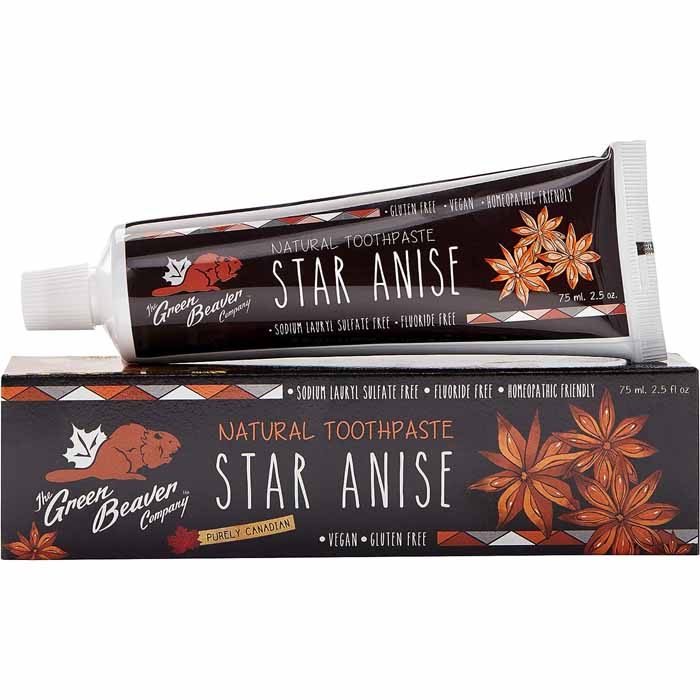 Green Beaver - Star Anise Toothpaste, 75g – PlantX Canada